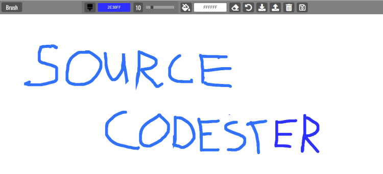 Simple Painting Tool App in JavaScript Free Source Code | SourceCodester Simple Painting Tool App in JavaScript Free Source Code | SourceCodester
